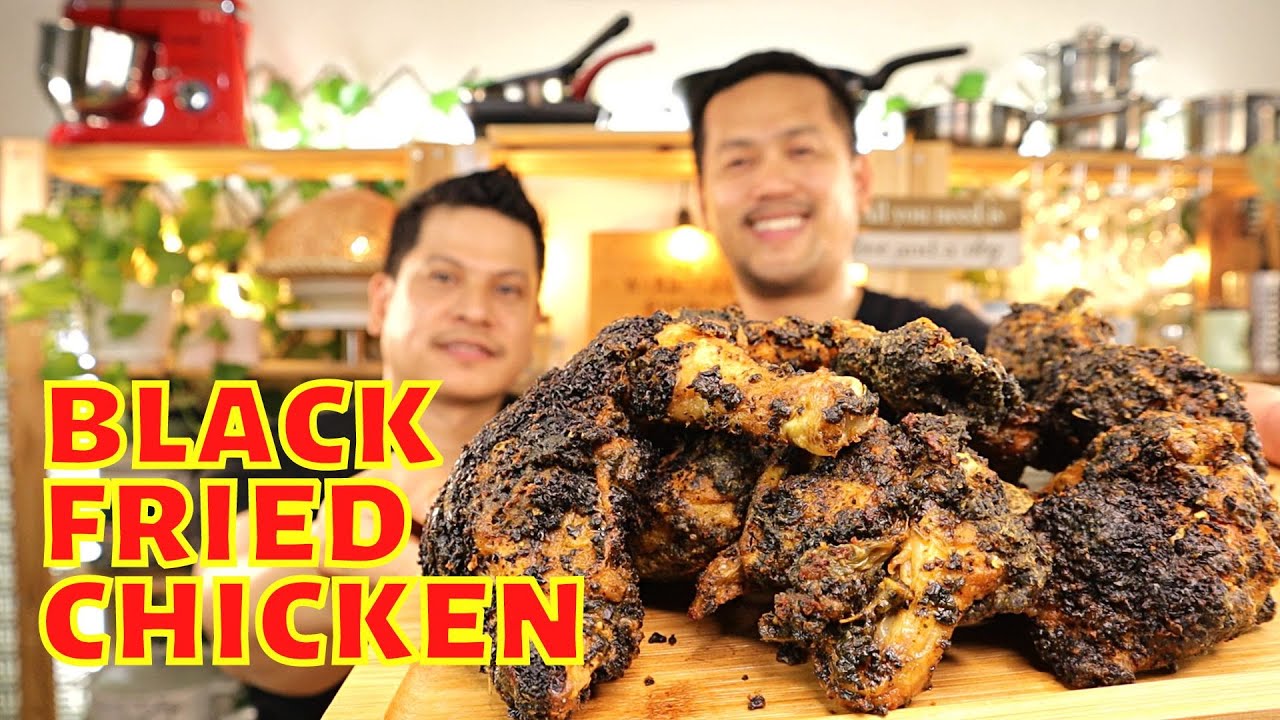 Black Fried Chicken? | A Maranao-Inspired Ingredients | A UNIQUE, JUICY ...