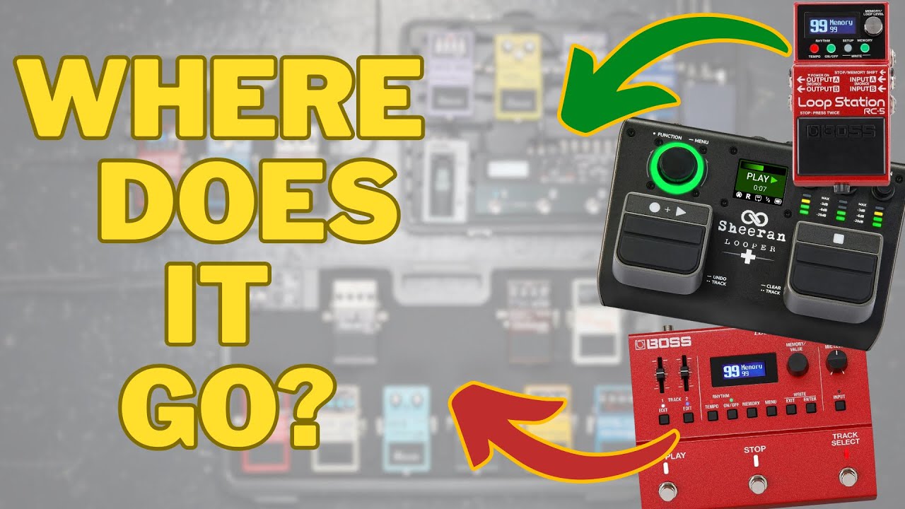 Where to add a Loop Pedal In The Signal Chain? - YouTube