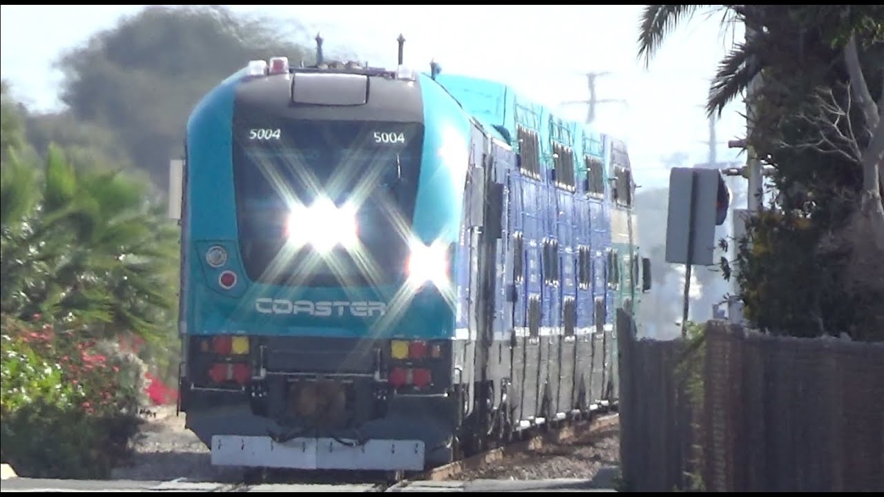 NCTD Test Trains! Railfanning Carlsbad 12/10/20 Feat. New Coaster ...