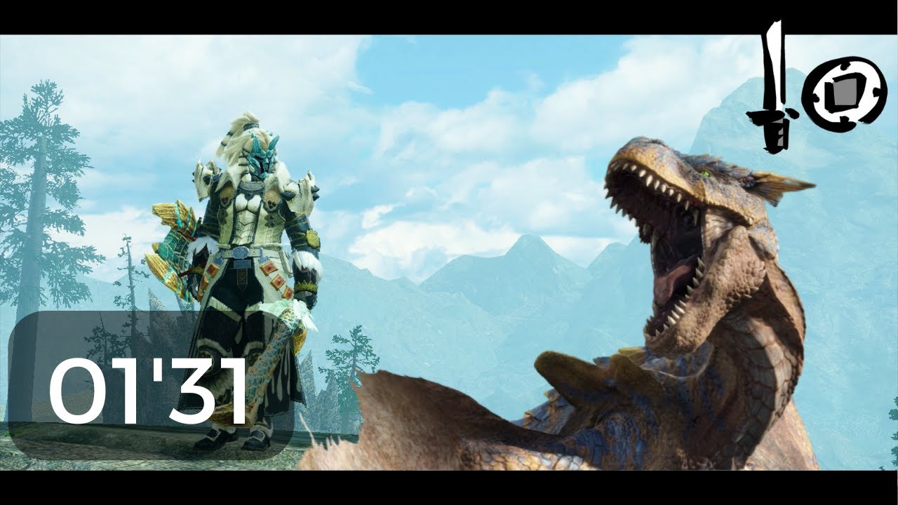 MHRS | Tigrex with Sword and Shield - YouTube
