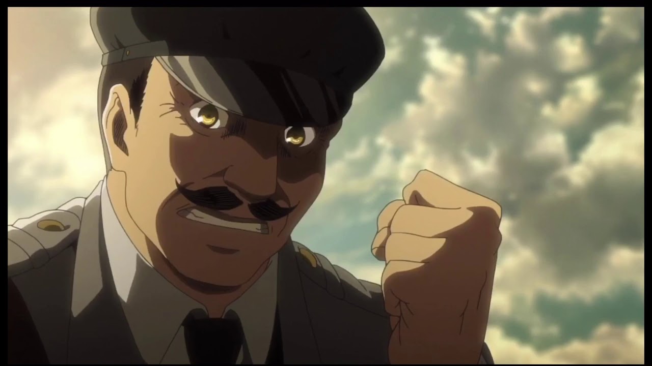 Gross’s death and Kruger Transformation in Attack on Titan, but with ...