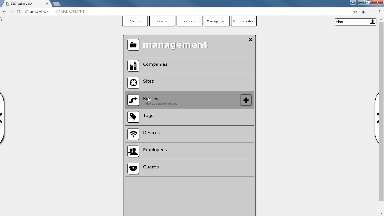 How to set up patrol routes on ActiveView cloud software - EBS - YouTube