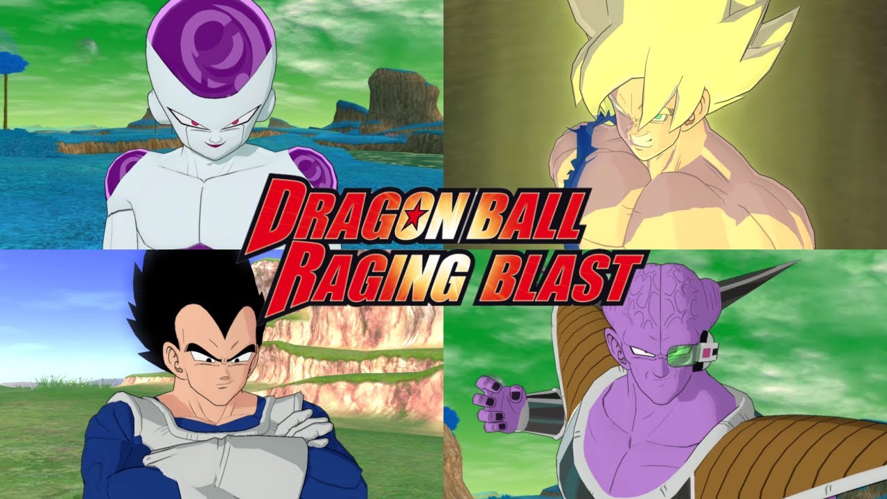 Dragon Ball Raging Blast - Frieza Saga (4K 60FPS) - YouTube
