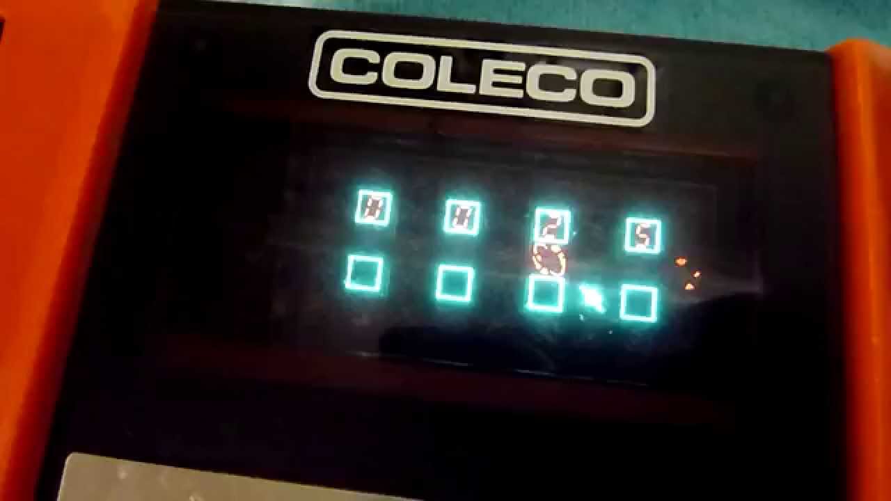 COLECO - ALIEN ATTACK. VINTAGE HAND HELD GAME - FULL PLAY [HD] 2014 ...
