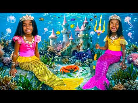 WE BECAME MERMAIDS FOR THE DAY!