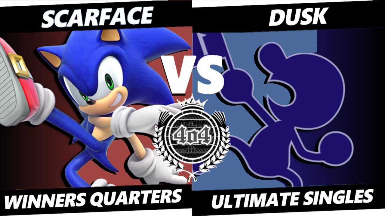 4o4 Smash Night 82 - DC| Scarface (Sonic) vs 4o4| Dusk (Mr. Game ...