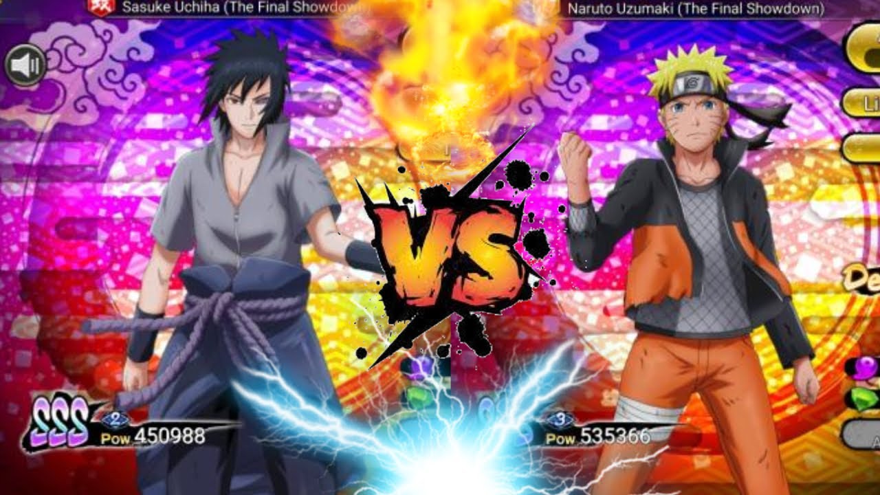 QUI EST LE MEILLEUR ?! Naruto Final Showdown OU Sasuke Final Showdown ...