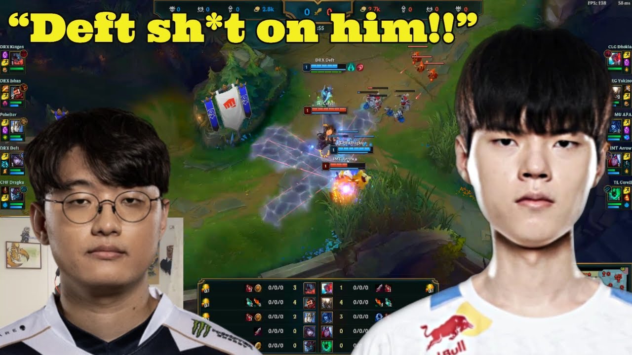 DRX Deft Is Already SMURFING On NA In His First Game Of Champions Queue ...