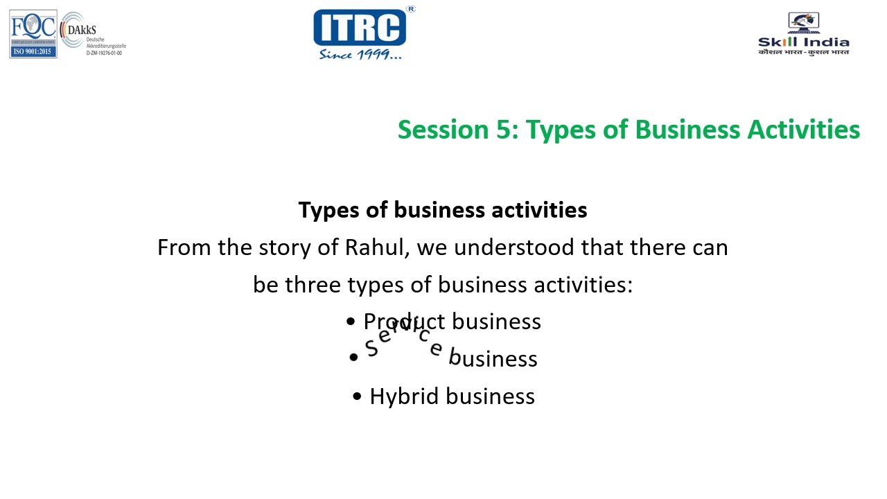 Types of Business Activities (Entrepreneurship Skills) - YouTube