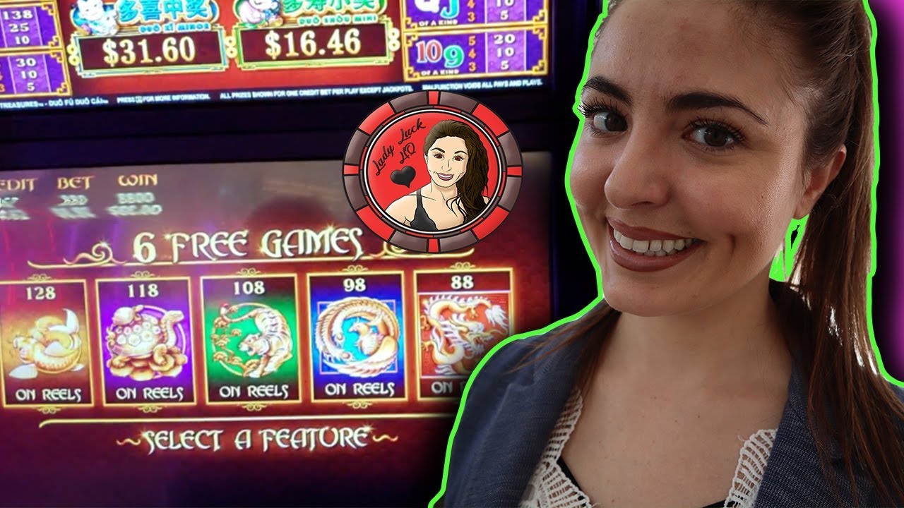 I HIT 4 Bonus Symbols on 5 Treasures on MAX BET in Vegas! - YouTube