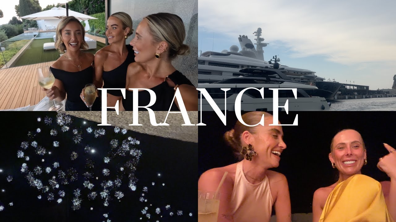 vlog 304: girls trip to South of France - YouTube