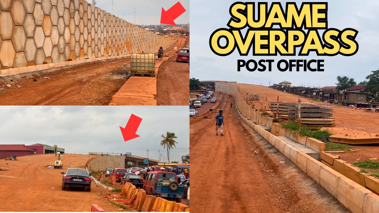Super! New Suame Overpass and Dual Road Project Near Completion. - YouTube
