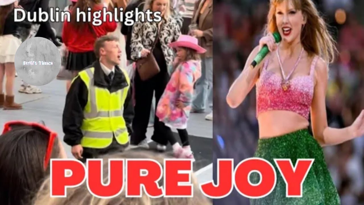Security guard CAUGHT jamming out to Taylor Swift brings 'PURE JOY' to ...