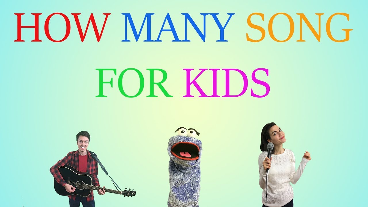How many Song | Numbers Song | Nursery Rhymes | English Vitamin Bubbles ...