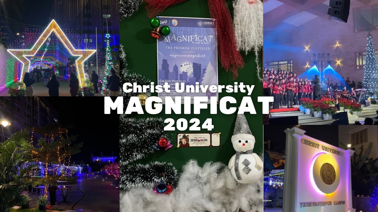 December at Christ University | Christmas Vibes on Campus 🎄☕ | Christ ...