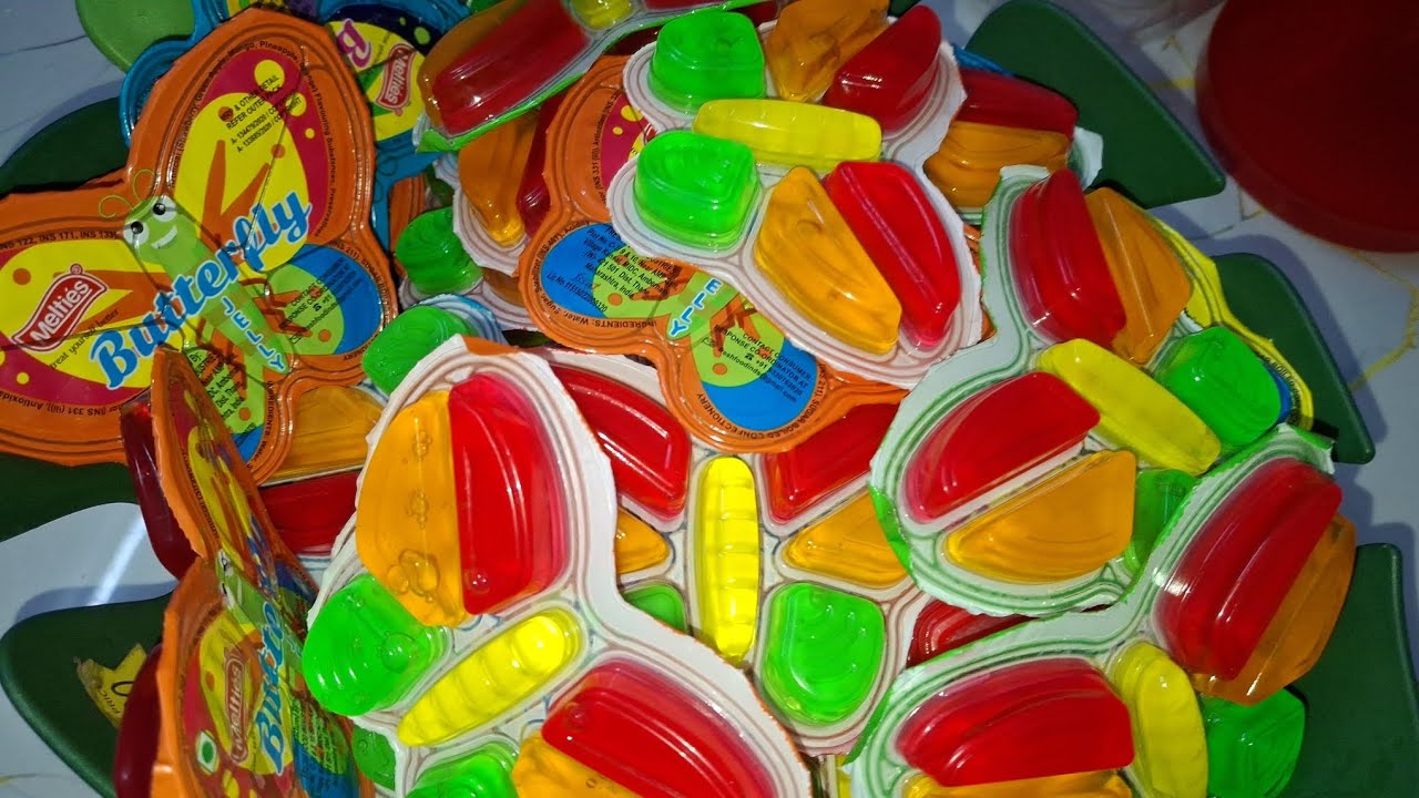 Some lot's of new butterfly jelly - YouTube