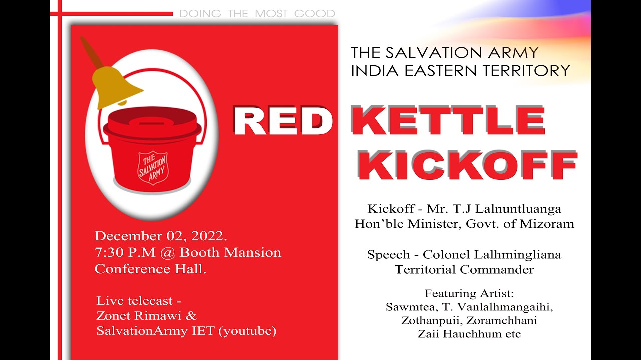 RED KETTLE SERVICE KICK OFF 2022 - YouTube