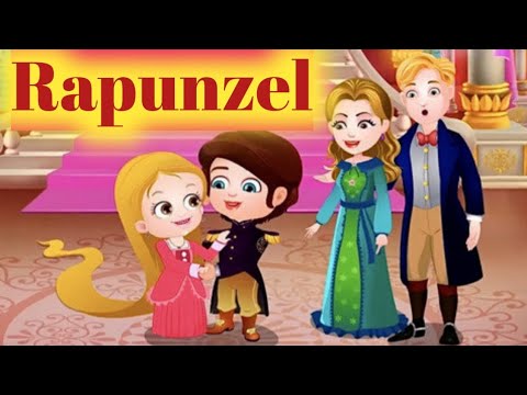 रेपन्जेल|Rapunzel & Little Mermaid|Rapunzel Song|Princess Rapunzel ...