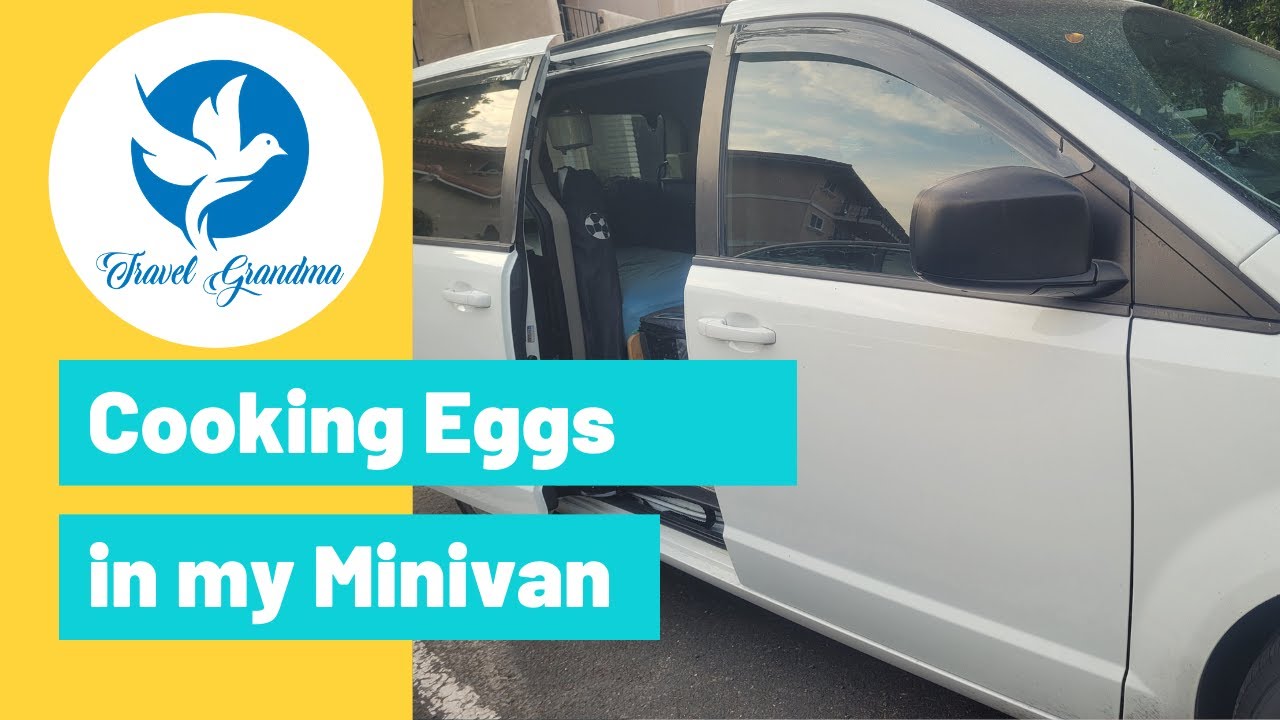 Cooking Eggs in my Minivan on a Hot Plate - YouTube