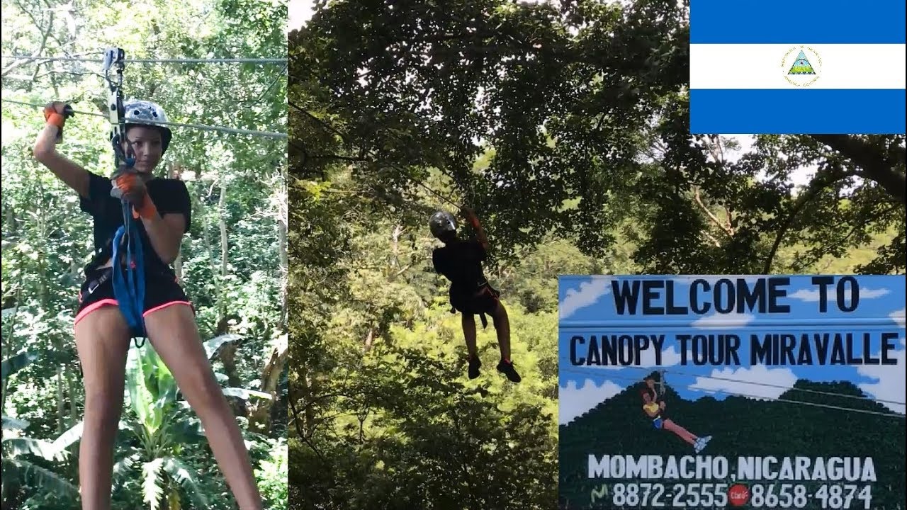 Nicaragua - Mombacho Volcano Canopy Tour with ziplines - YouTube