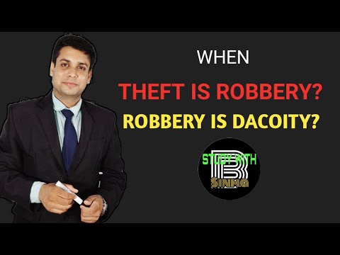 When Theft is Robbery? When Robbery is Dacoity? - YouTube