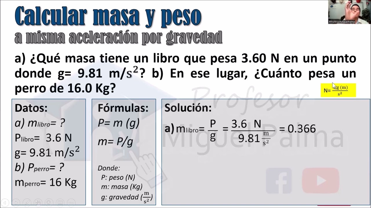 Que Diferencia Hay Entre Masa Peso Y Volumen Esta Diferencia Peso O