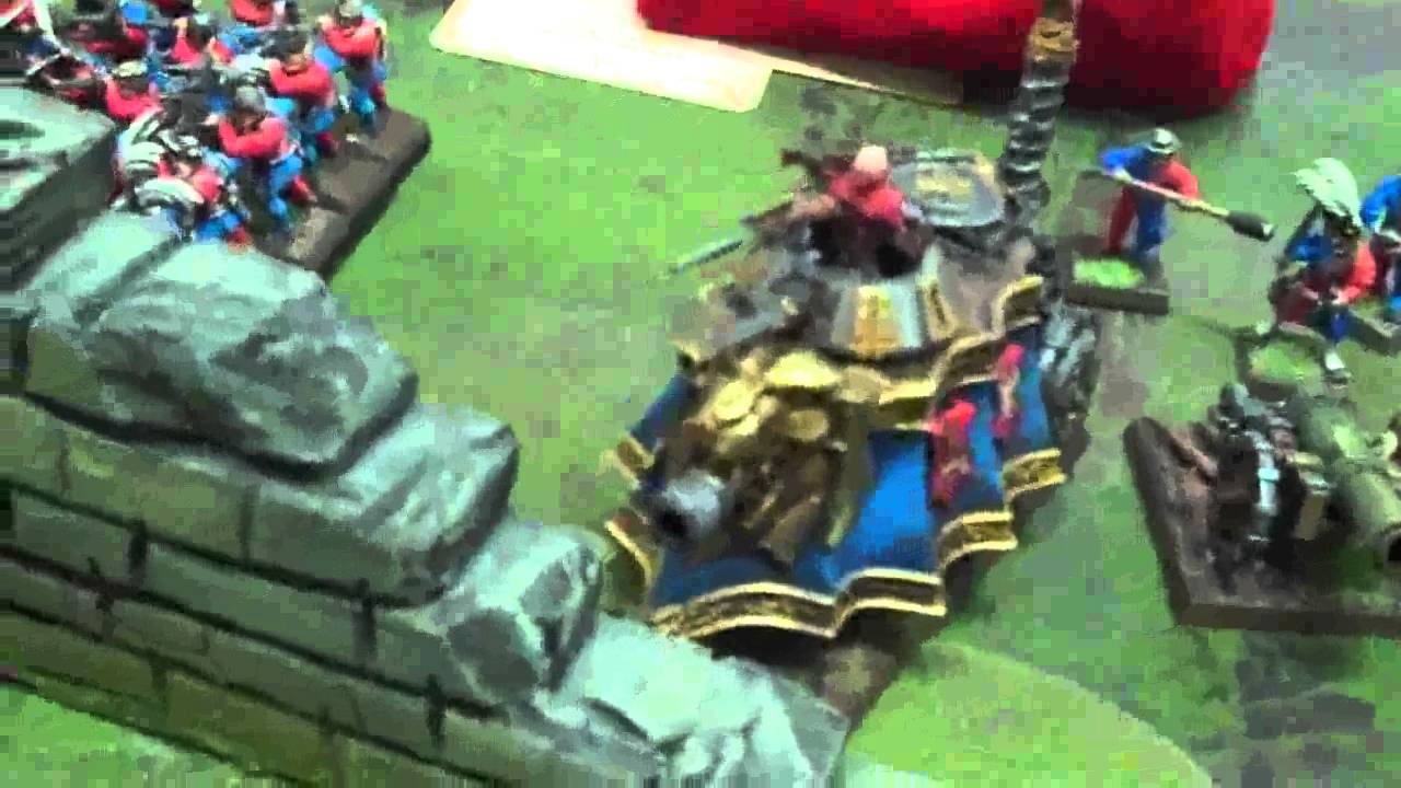 Empire vs Orcs and Ogres Mega Battle 02 Warhammer Fantasy Battle Report ...