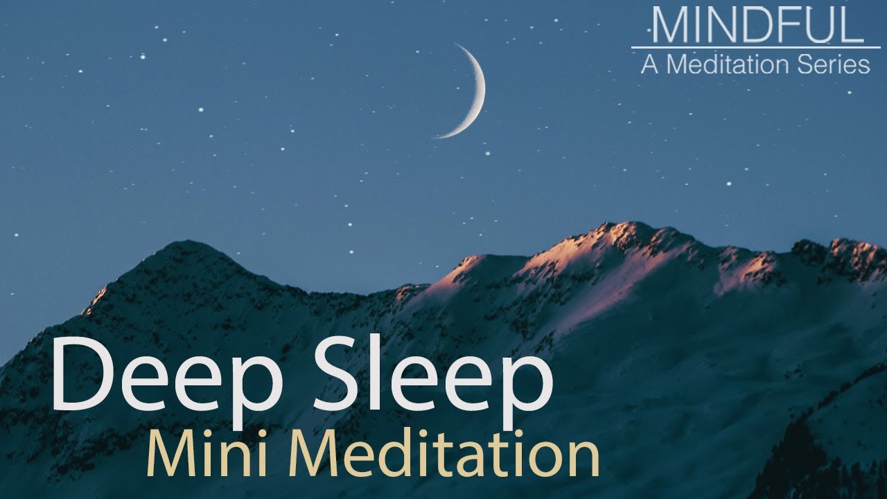 Mini Meditation Monday, Week 3 - Sleep - YouTube