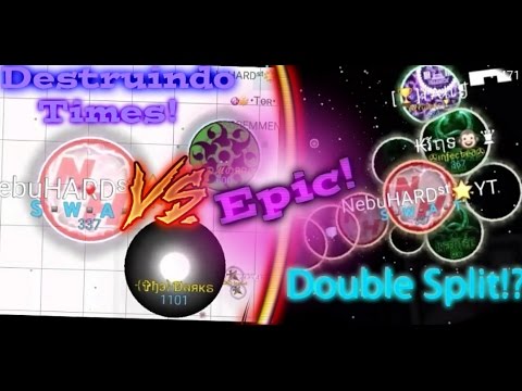 NEBULOUS-Destroindo teams//Reverse Line TrickSplit//Insane Double Splits! - YouTube
