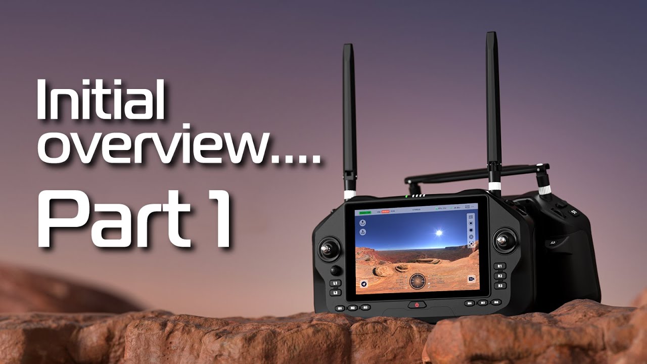 SIYI UniRC 7 Pro 40km HD Ground Control System - initial overview Part ...