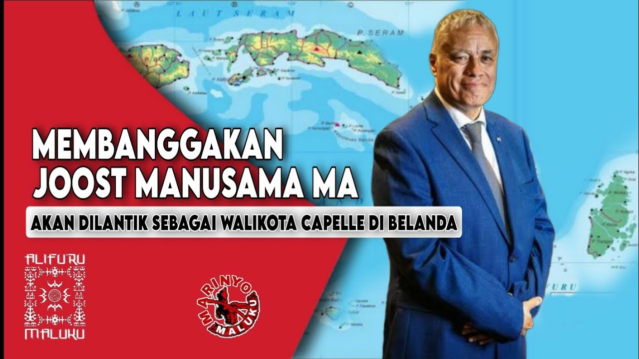 Membanggakan Putra Maluku Joost Manusama MA Akan Dilantik Sebagai ...