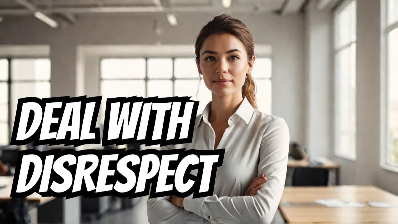 How to Handle Disrespect? (Without Losing Your Self-Respect) - YouTube
