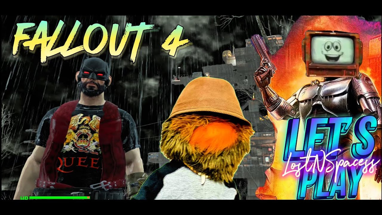 BATS REbuilds FALLOUT 4 in a Never ending RAIN STORM|Upgrading Security ...