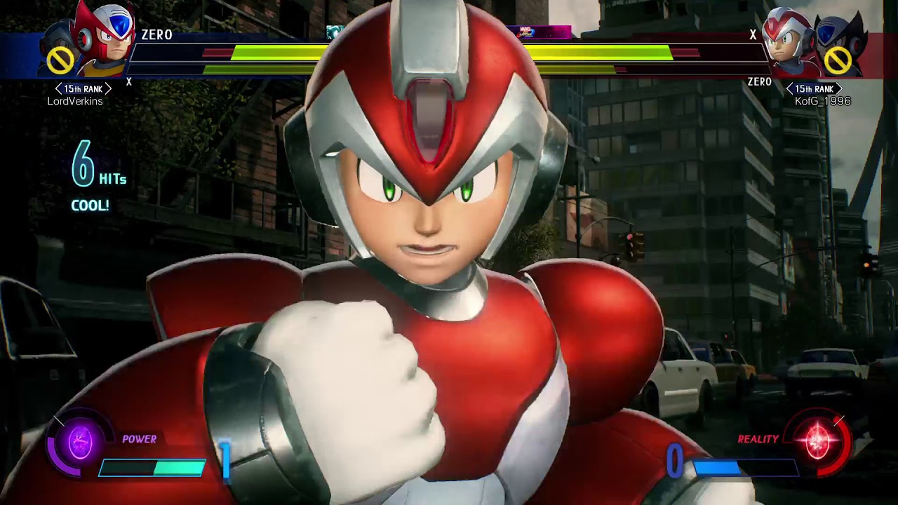 Marvel vs. Capcom: Infinite X & Zero Vs. X & Zero - YouTube