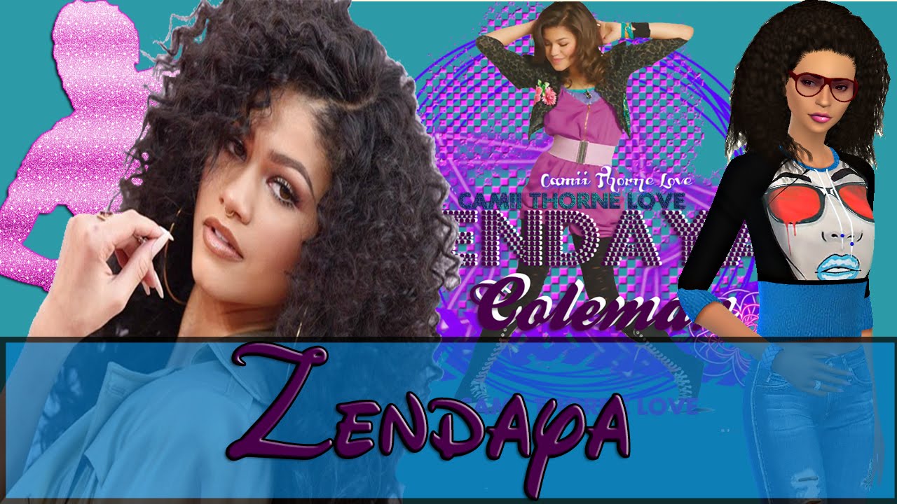 The Sims 4: CAS ~ Zendaya - YouTube