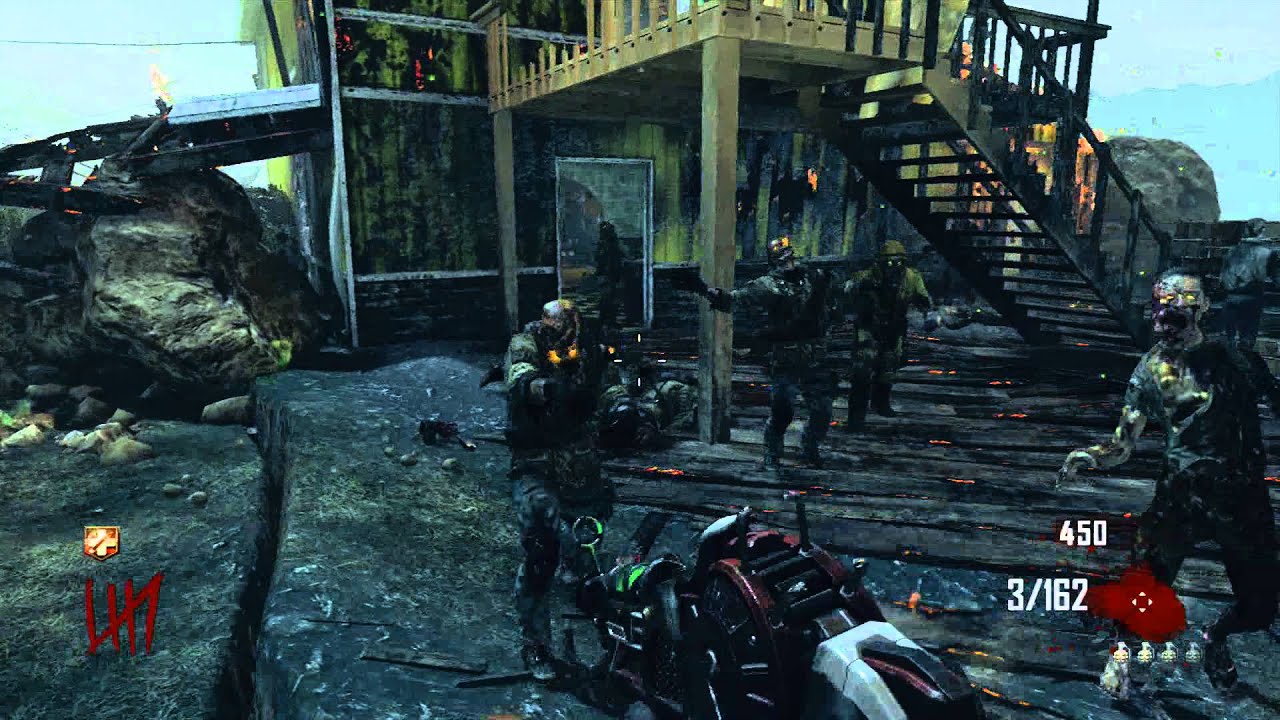 Call of Duty Black Ops 2: Nuketown Zombies Round 37 (Part 1) - YouTube