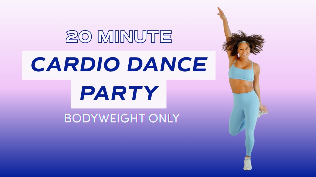 20 Min Dance Party Workout | Fun Full-Body Cardio for a Heart-Healthy ...