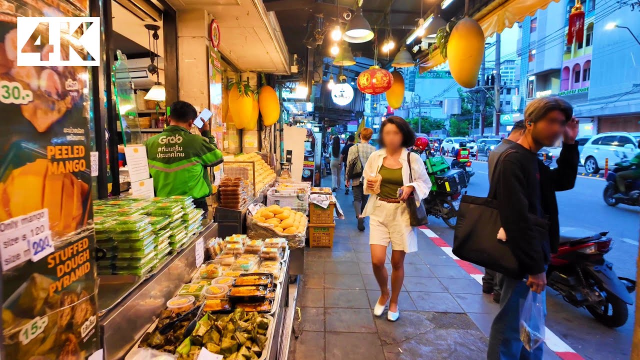 [4K UHD] Walking around Thong Lo Area in Bangkok | Thong Lo BTS Station ...