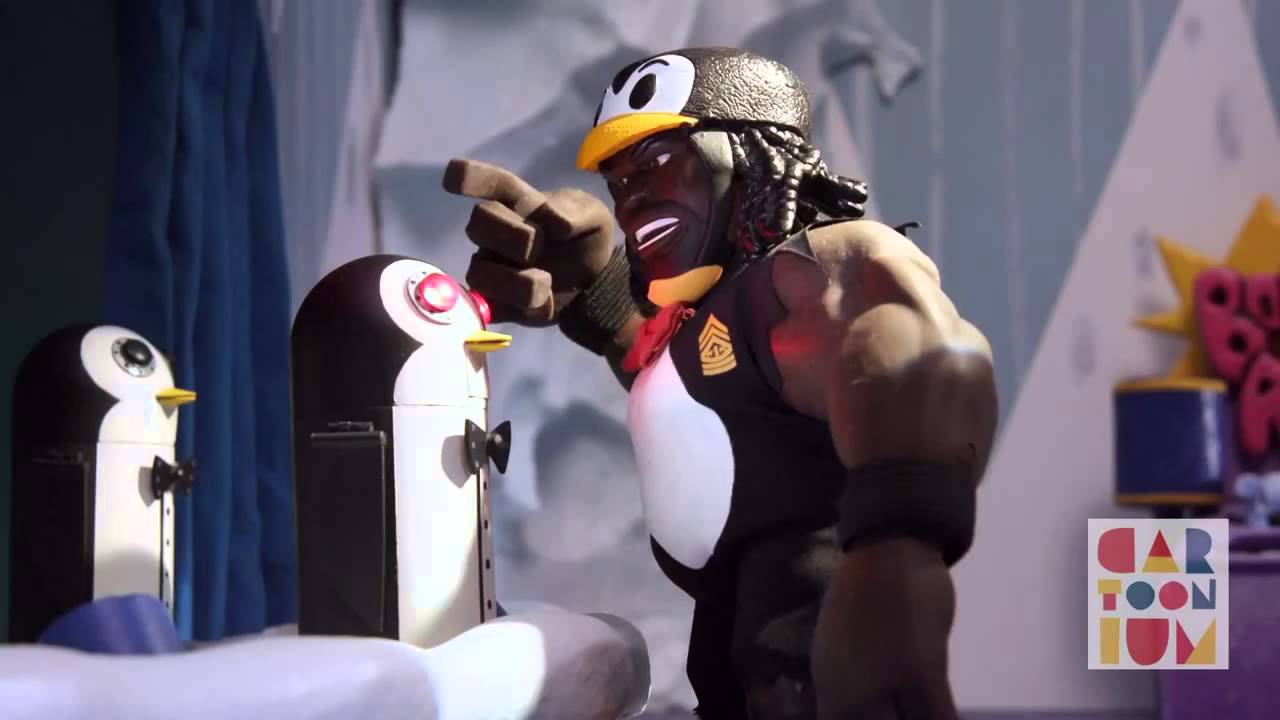 WWE Slam City Mark Henry Perky the Penguin - YouTube