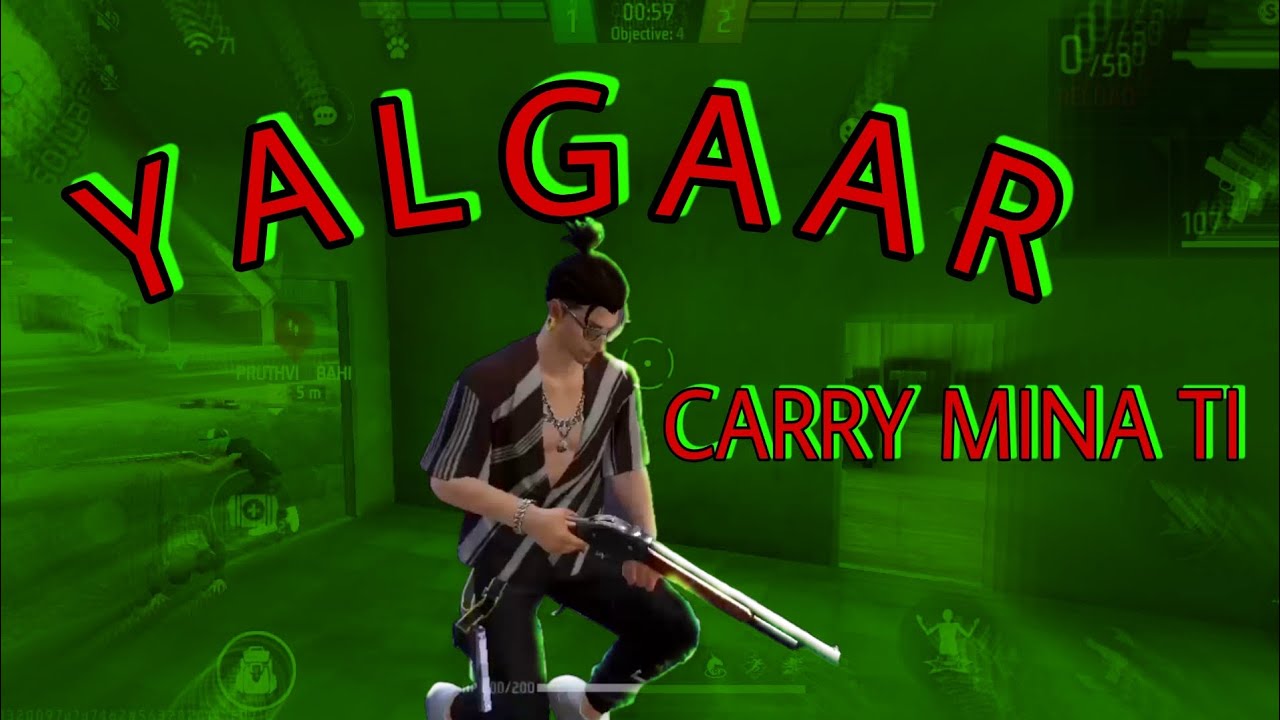 Yalgaar Free Fire😍🥵👑Mk Manish | Yalgaar Free Fire Song | free fire ...