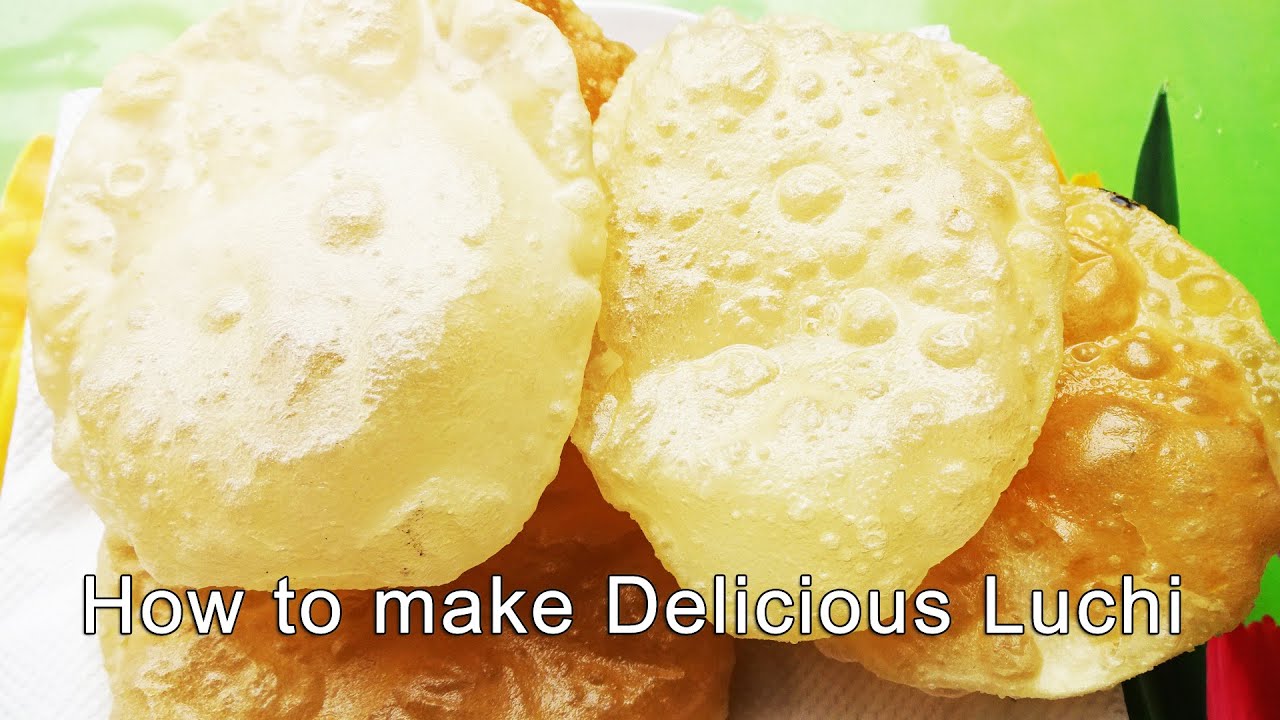 How to Make Luchi / Puri - YouTube
