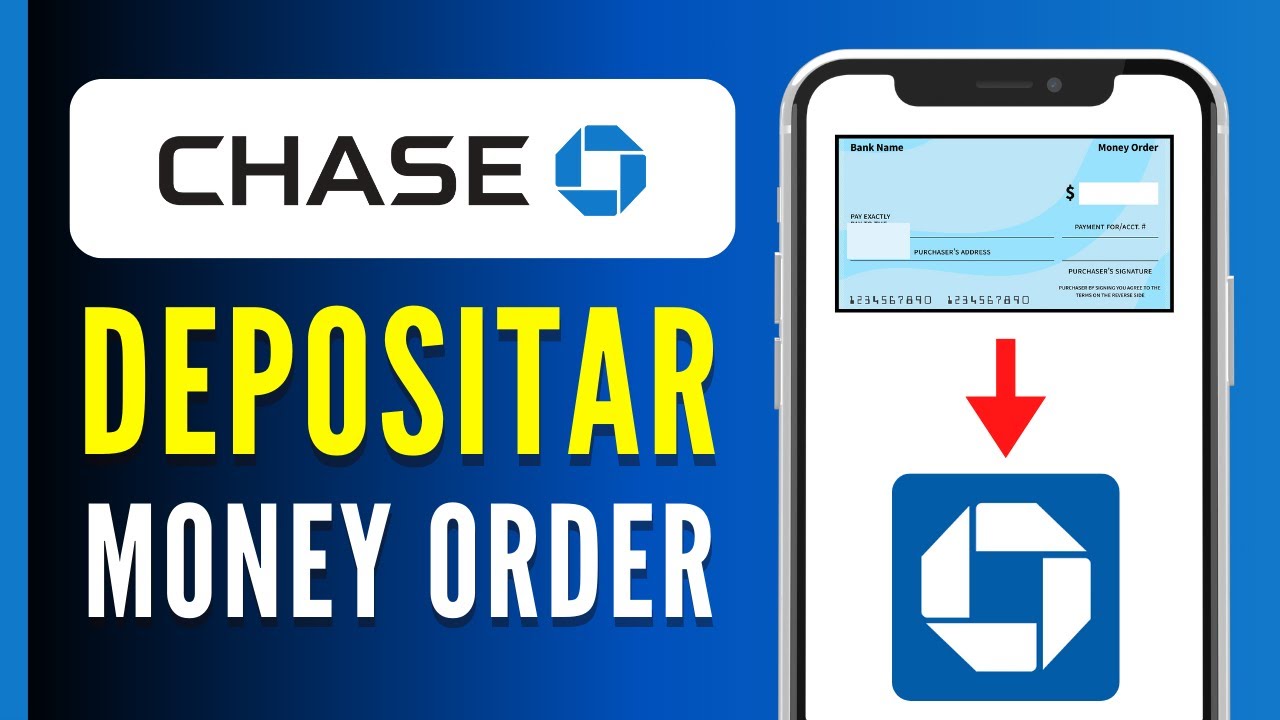 Como DEPOSITAR un MONEY ORDER en Chase Bank - Guía Completa! (2024 ...