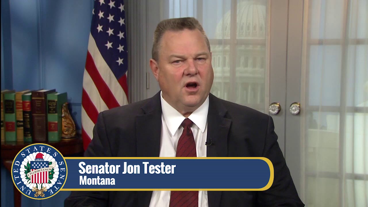 Senator Tester Delivers National Veterans Day Address - YouTube