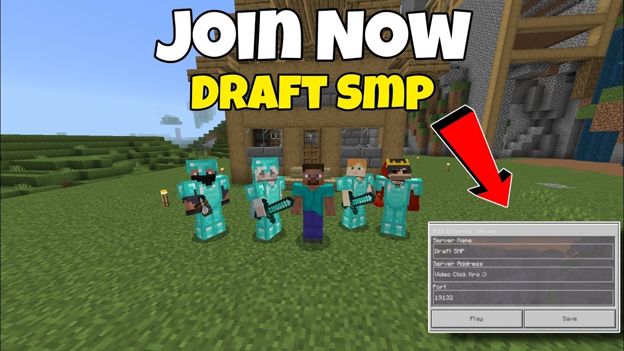 Join My New Minecraft Public SMP Java+Bedrock - YouTube