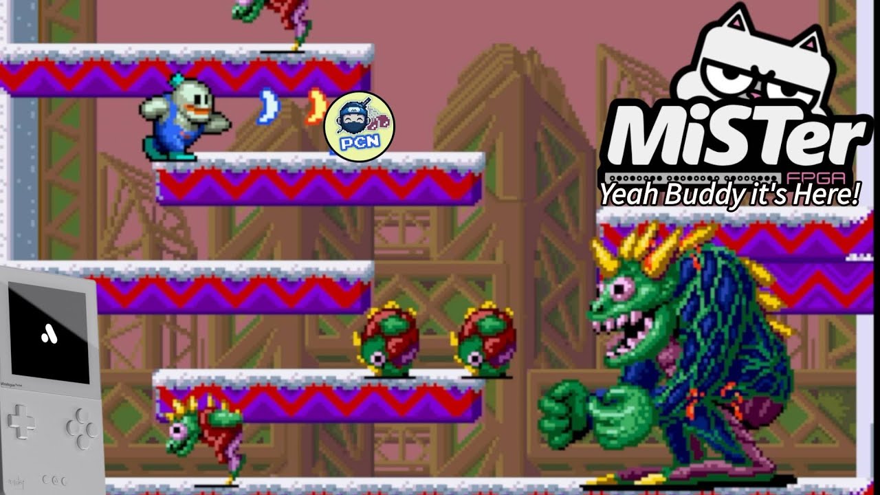 Snow Bros Finally Hits MiSTer FPGA & Analogue Pocket ️ - YouTube