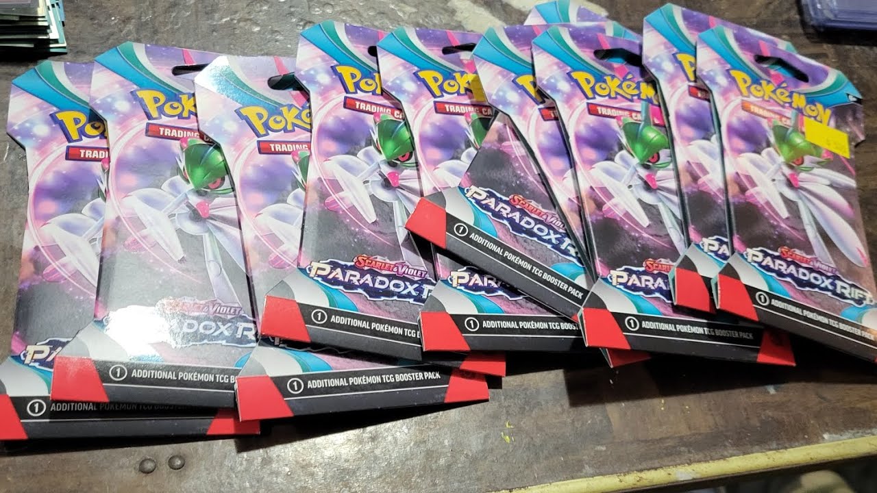 10 Paradox rift Sleeved packs - YouTube