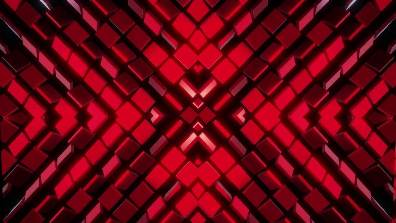 4K Abstract Video Motion Background || Red Arrows VJ Loops LED Visuals ...