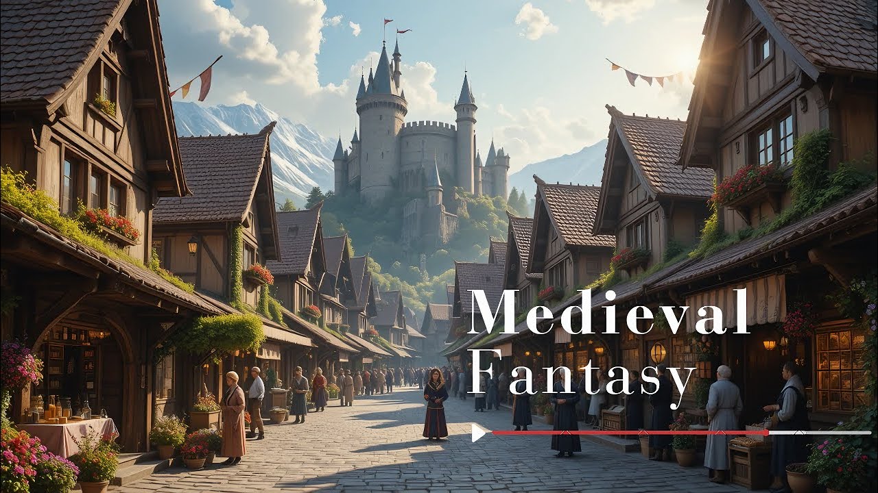 Calm Medieval Fantasy Music for Relaxation & Studying - YouTube