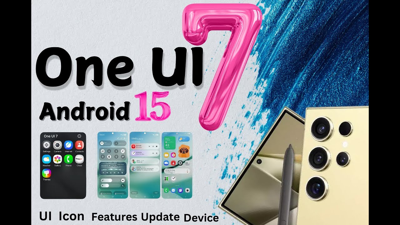 One UI 7 Samsung On Android 15 FIRST LOOK! #7Tips4U #samsung #UI # ...
