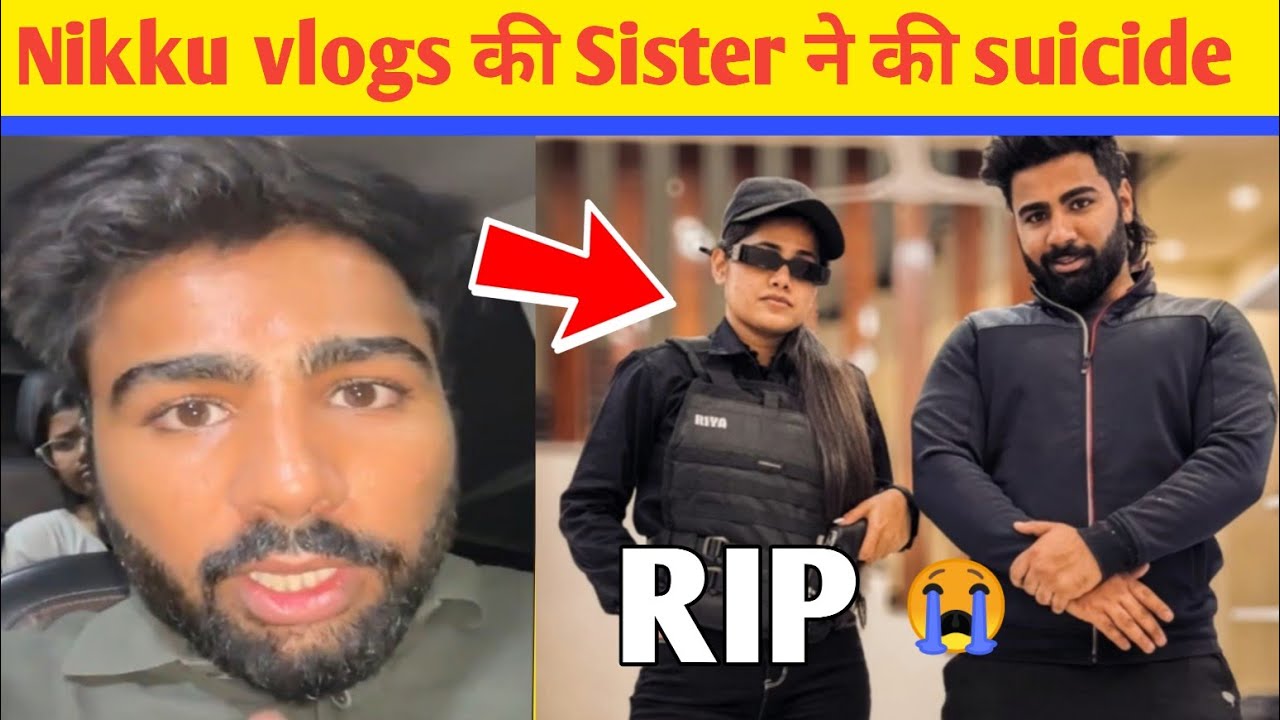 Nikku vlogs sister Rip 😭 @NIkkuVlogz || Nikku vlogs|| - YouTube